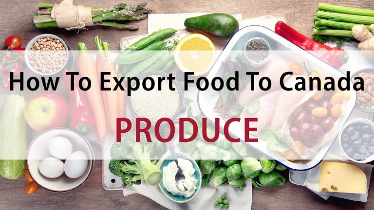 A Complete Guide to Food Export Regulations in Canada - Arora 297 ...